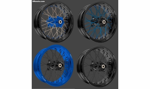 WR250R WR250X Warp 9 Supermoto Wheels