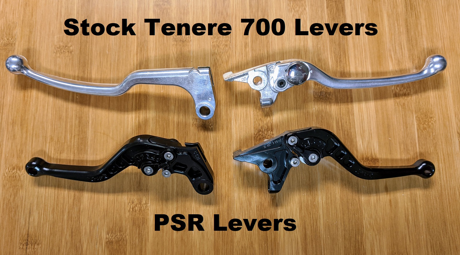 XSR900 MT-09 Tenere PSR Click N Roll Lever Set