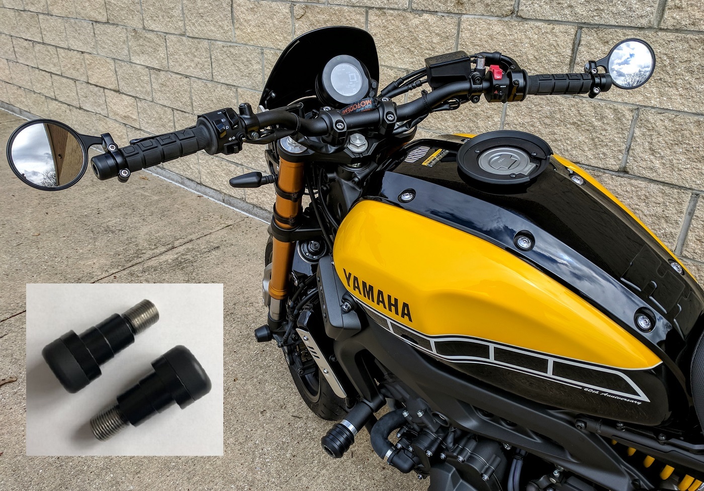 XSR900 Mirrors