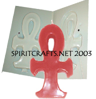 ANKH CANDLE MAKING MOLD (8.25" HT, 1 lb)