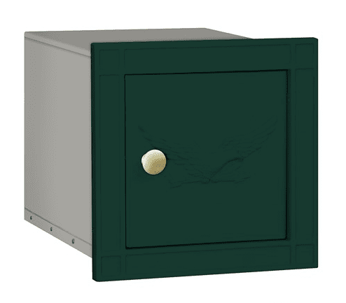 Built-in Recessed Column Aluminum Locking Mailbox