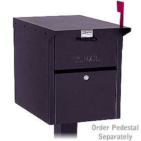 Front & Rear Access Aluminum Locking Mailboxes