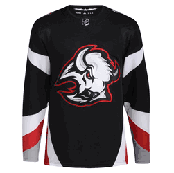adidas Buffalo Sabres Primegreen Mens Third Authentic Jersey