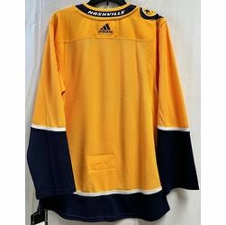 adidas Nashville Predators Mens Home Authentic Jersey, Size 46/Small
