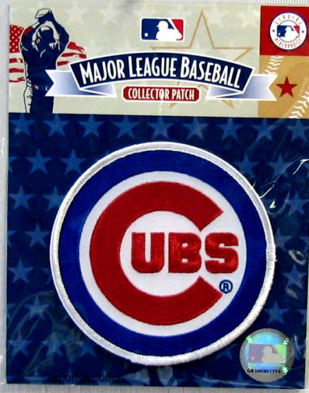 Chicago Cubs Embroidered Collectors MLB Baseball Patch-Sportsk