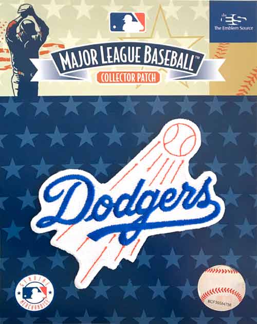 Los Angeles Dodgers Primary Logo MLB Patch (No Shipping Charge)