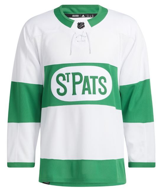 Toronto Maple Leafs St. Pats Primegreen Authentic Jersey