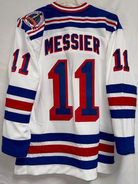 Mitchell & Ness New York Rangers 1993/94 Messier #11 White Power Play ...