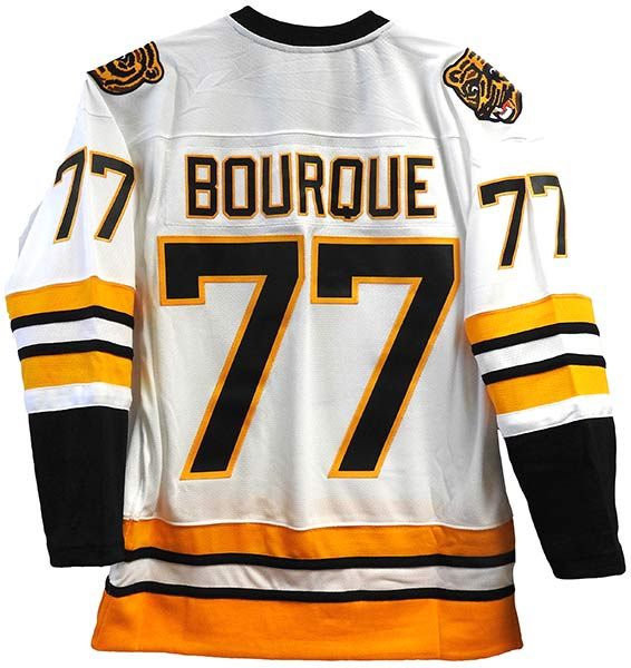 Mitchell & Ness Boston Bruins Bourque #77 1989 NHL Blue Line Jersey