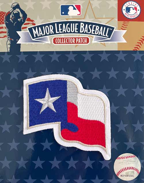 Texas Rangers Flag Sleeve Logo Patch