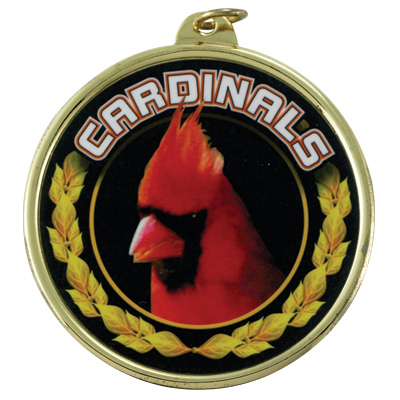2 1/4" Cardinals Medal From TrophyCentral