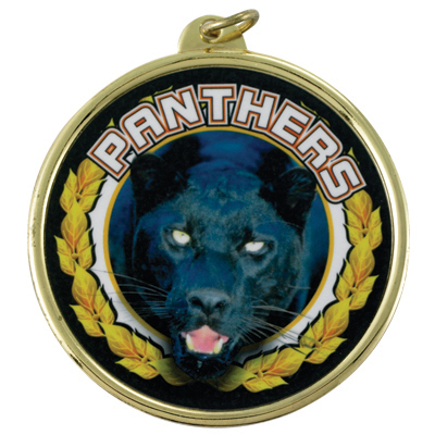2 1/4" Panthers Medal From TrophyCentral