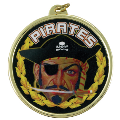 2 1/4" Pirates Medal From TrophyCentral