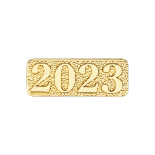 2023 Pins | 2023 Lapel Pins | Gold 2023 Pin