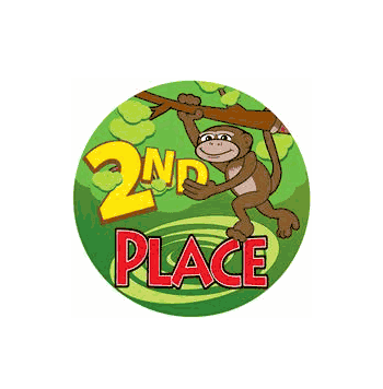 2nd 1st Place Sticker Rolls | TrophyCentral