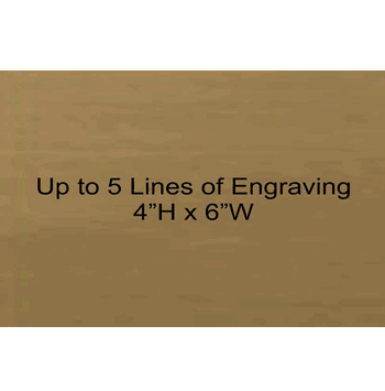 4 Inch Flexi-Brass Name Plates with Engraving | Engraving Plates