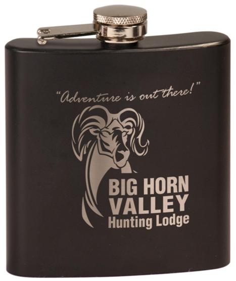 6oz. Stainless Steel Flask | TrophyCentral