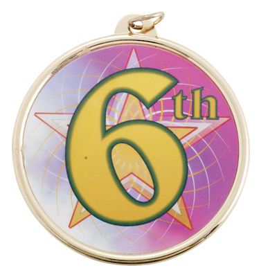 Sixth Place TM Series Medal, 6th Place TM Series Medals | TrophyCentral