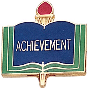 Achievement Pin, Achievement Lapel Pins from TrophyCentral