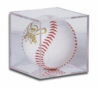 Acrylic Baseball Holder / Display - 6 Pack | TrophyCentral