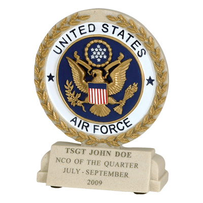 Cast Stone Series Air Force Trophies