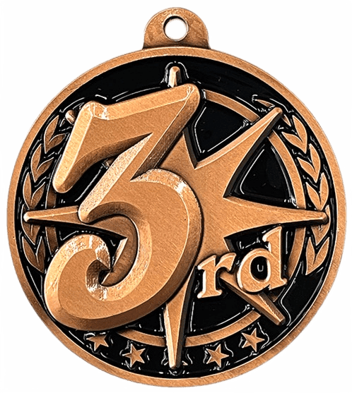 Antique Bronze 3rd Place Medals | TrophyCentral