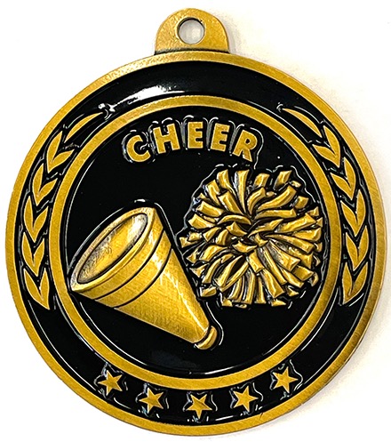 Antique Gold Cheer | Cheerleading Medals Medal (AG-Series)
