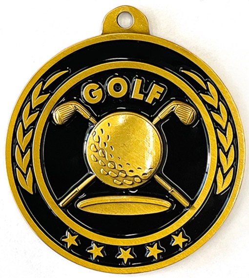 Antique Gold Golf Medals | TrophyCentral