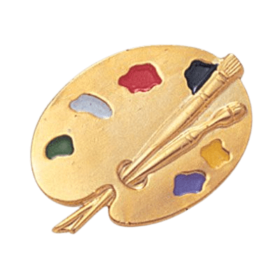 Art - BR Series Enameled Pins | TrophyCentral