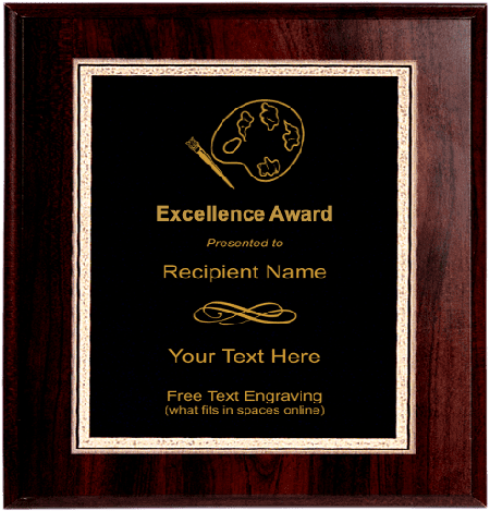 Art Plaques, Art Award Plaque | Art Trophies & Awards