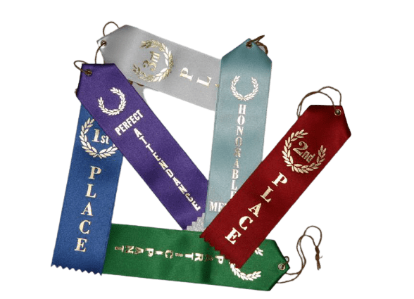 Ribbons with Card and String | Stock Ribbons