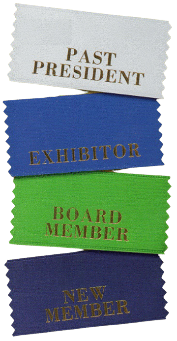 Badge Ribbons | Badge & Conference Ribbons