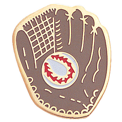 Baseball and Glove Lapel Pins - EC Series | TrophyCentral
