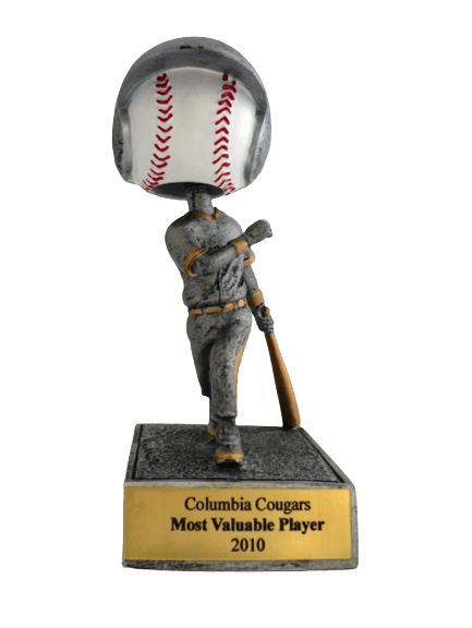 T-Ball Bobble Head Trophy, Bobble Heads - T-Ball
