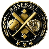 Baseball Design Lapel Pin | Baseball Pins