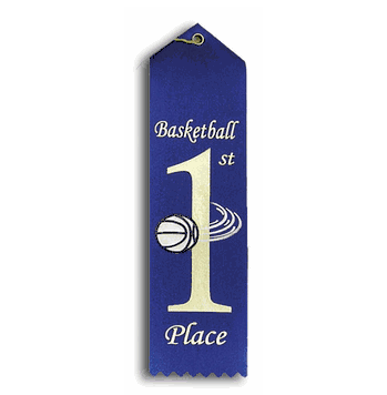 Basketball Ribbons, Basketball Award Ribbons | Trophy Central