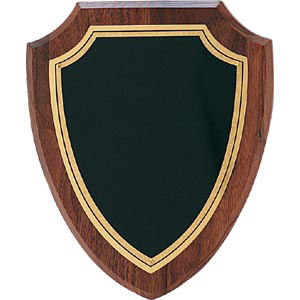 Blank Shield Plaque | TrophyCentral