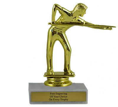 Budget Billiards Award Trophy, Cheap Trophy for Billiards | Trophy Central