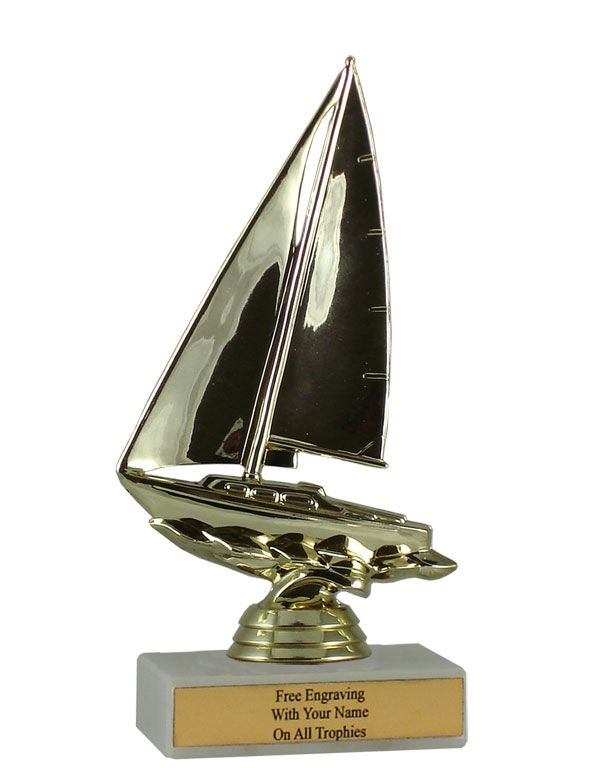 Budget Sailboat Award Trophy, Cheap Trophy for Sailboat | Trophy Central