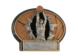 Girls Basketball 'Burst Thru' Trophy | TrophyCentral
