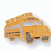 School Bus Pins From TrophyCentral, School Bus Pin