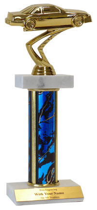 Stock Car Deluxe Platform Trophy in 3 Sizes | TrophyCentral