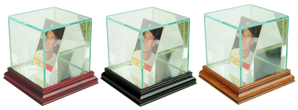 Trading Card Glass Display Case | TrophyCentral