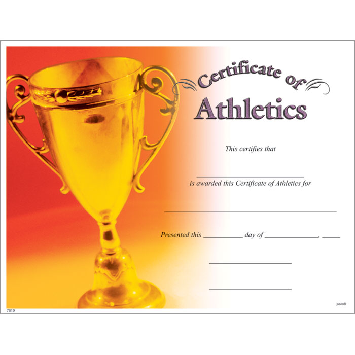 Sports Awards Certificates