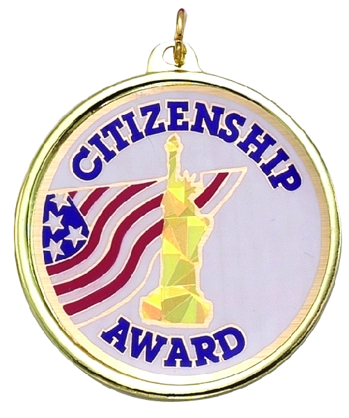 Citizenship Award Medal: TM Series Citizenship Award Medals
