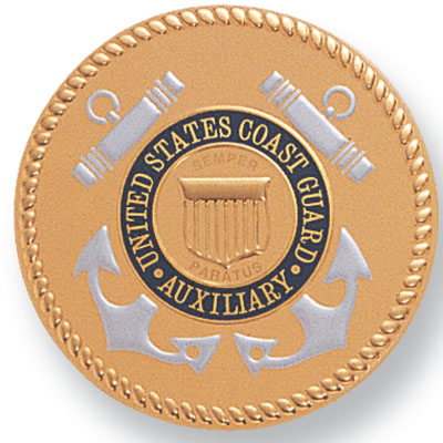 Coast Guard Auxiliary Medal Inserts (Litho)