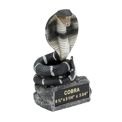 Cobra Trophies, Mascot Trophy - Cobra