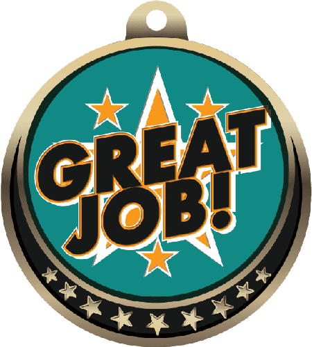 Buy Color Medals | Custom Award Medals in Bright Finishes