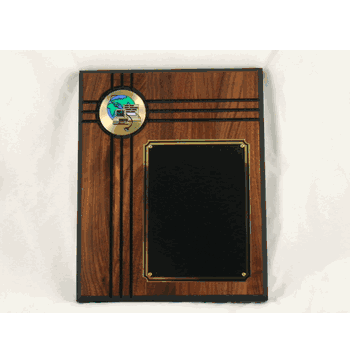 Computer Plaque, Walnut Computer Plaques