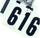 Contestant Numbers, Running Numbers